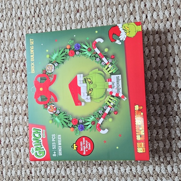 Dr. Seuss | Games | The Grinch Dr Seuss Brick Building Blocks Set ...